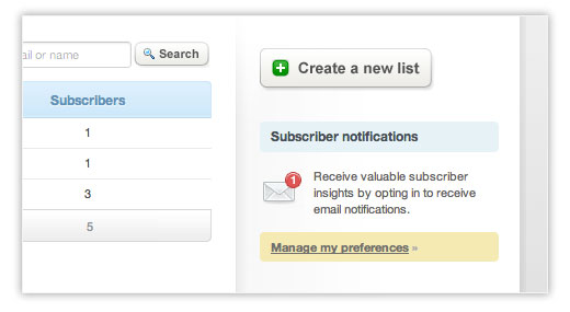 | New Feature: Subscriber NotificationsEdge Sender